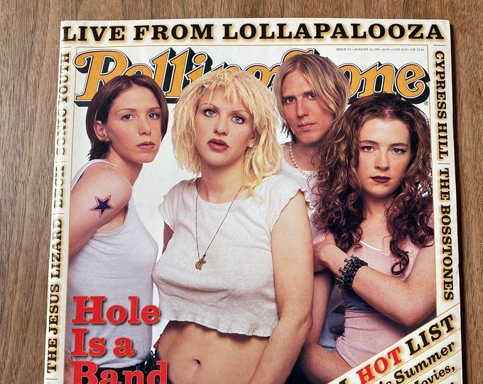 Hole Rolling Stone - First Bound - Never Read - Aug 25, 1995 - #715 - Etsy