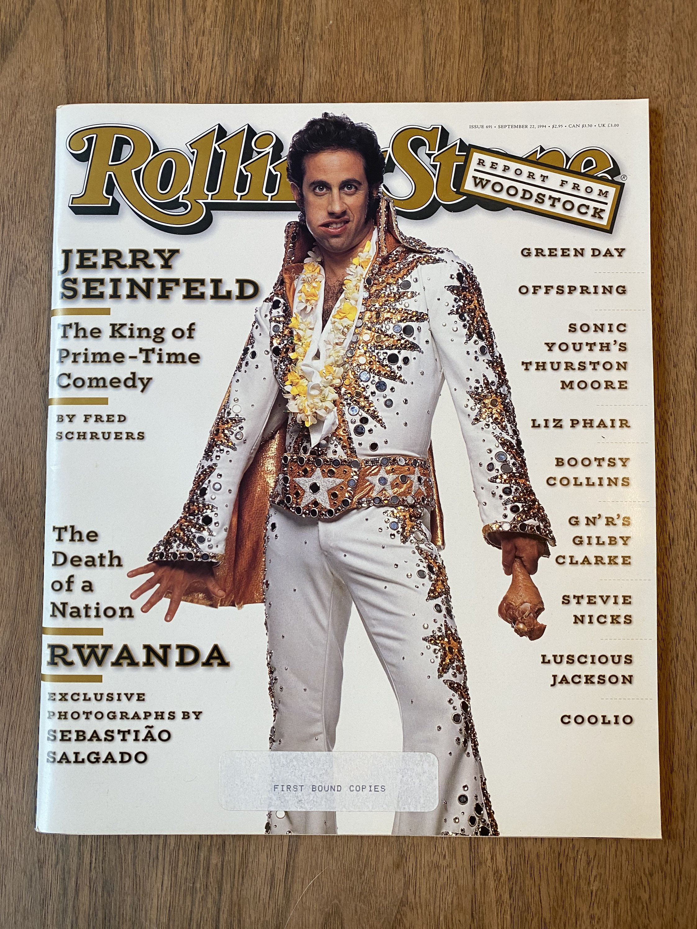 Green Day Rolling Stone Poster