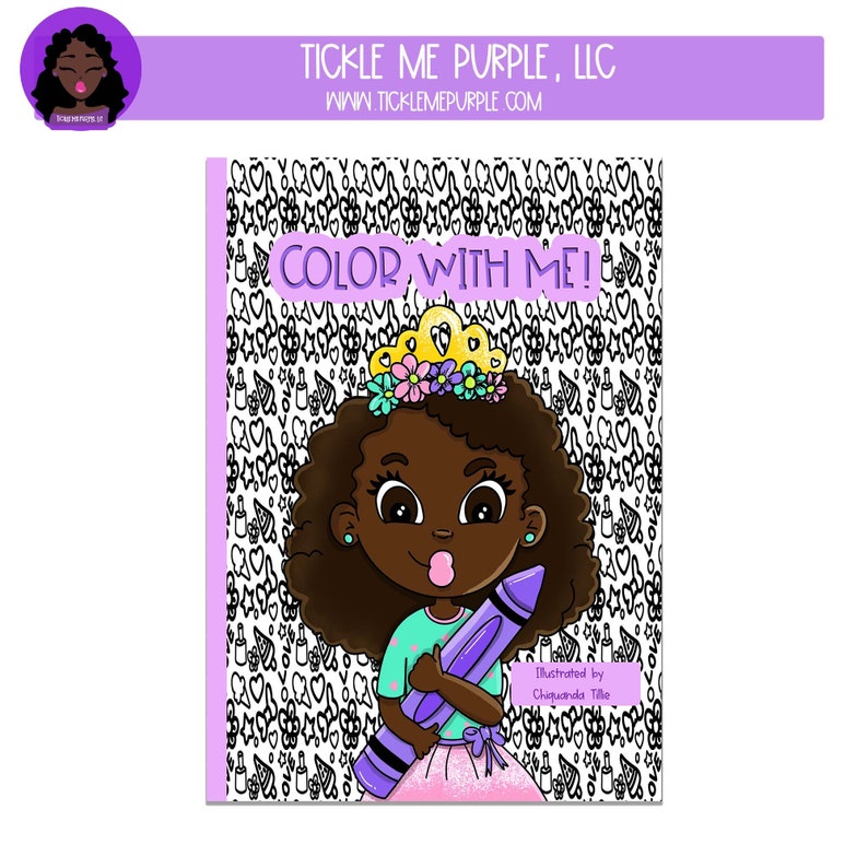 Color With Me Coloring Book Kids Gift Kids Coloring | Etsy