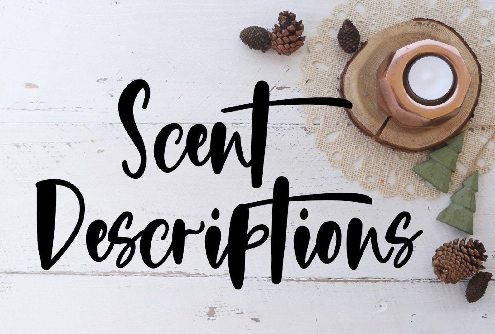 Scent Descriptions | Etsy