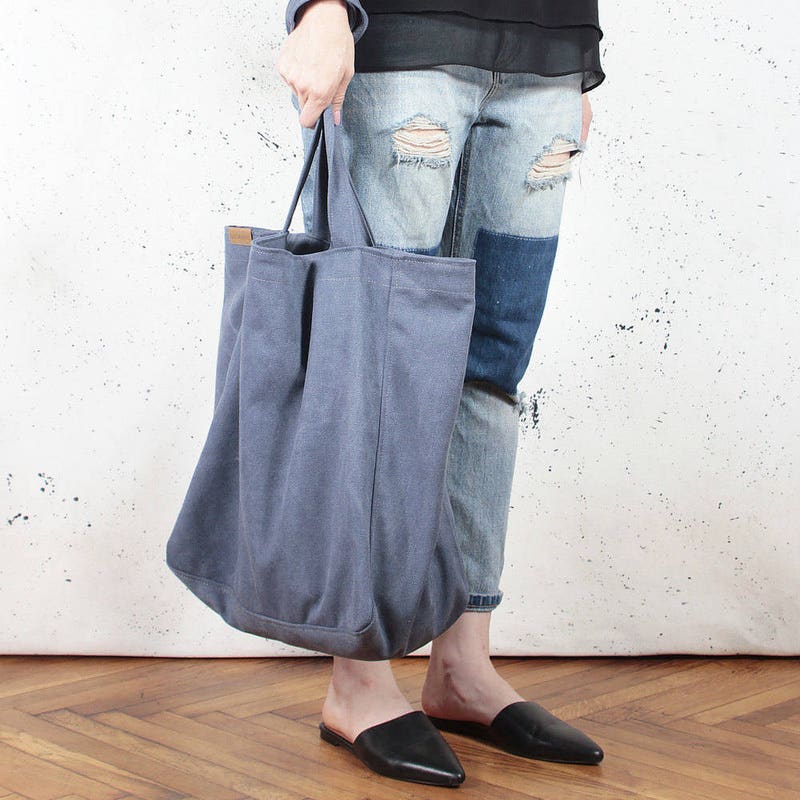 Canvas Handbag - Etsy
