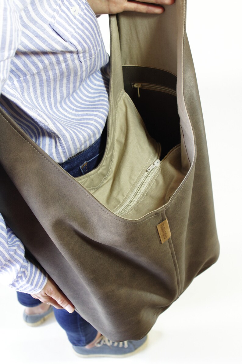 Boho bag hobo bag purse. Vegan bag Mother in law gift | Etsy