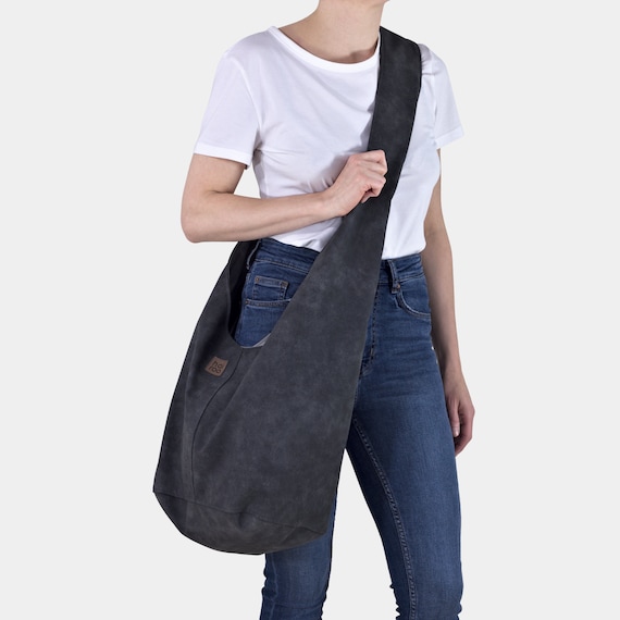 Torba typu hobo du a torba typu crossbody Prezent dla najlepszego przyjaciela Torba wega ska najwy szej jako ci sztuczna skora Torba typu hobo hippie torebka na rami i typu crossbody Etsy Polska