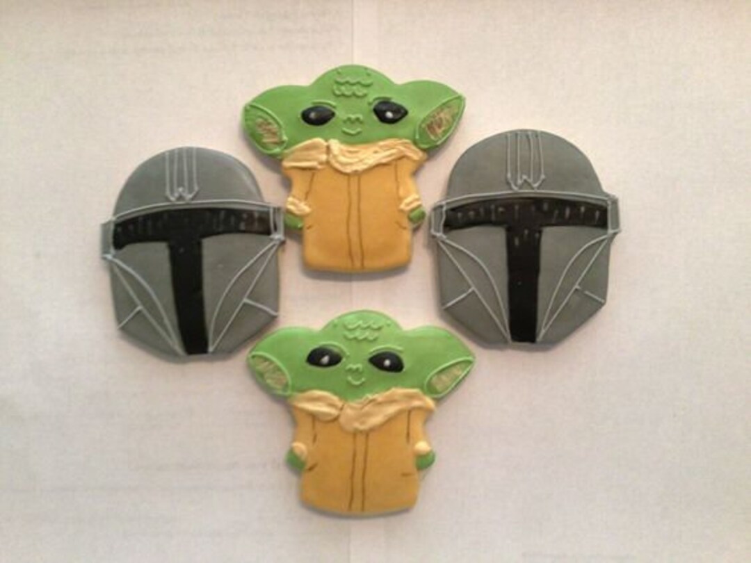 Mandalorian Cookies - Etsy