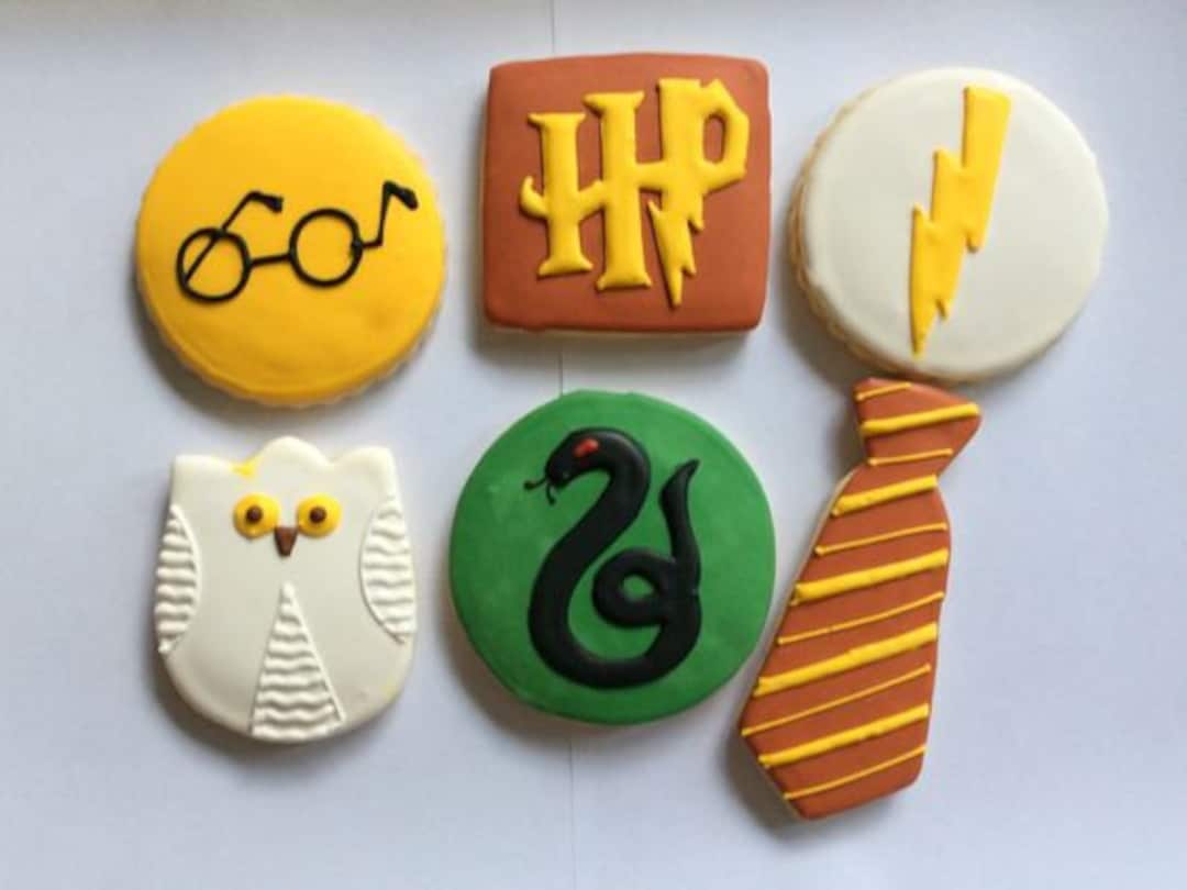 Harry Potter Cookies - Etsy