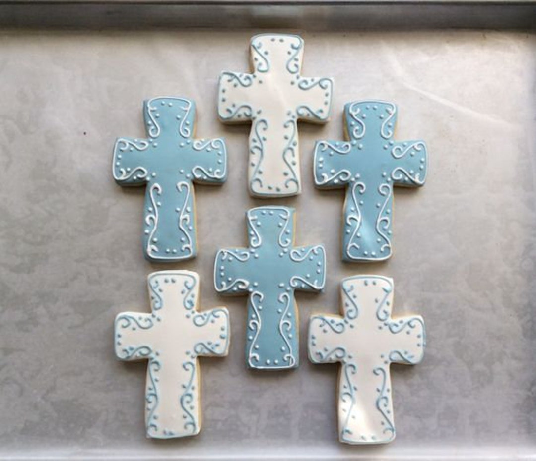 Cross Cookies - Etsy