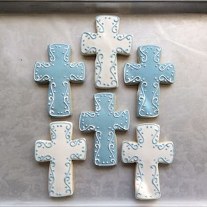 Cross Cookies - Etsy