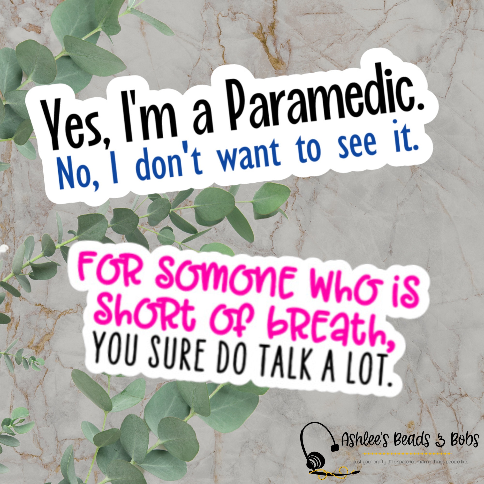 First Responder Stickers paramedics, Fire, 911 Dispatch, Nurses - Etsy