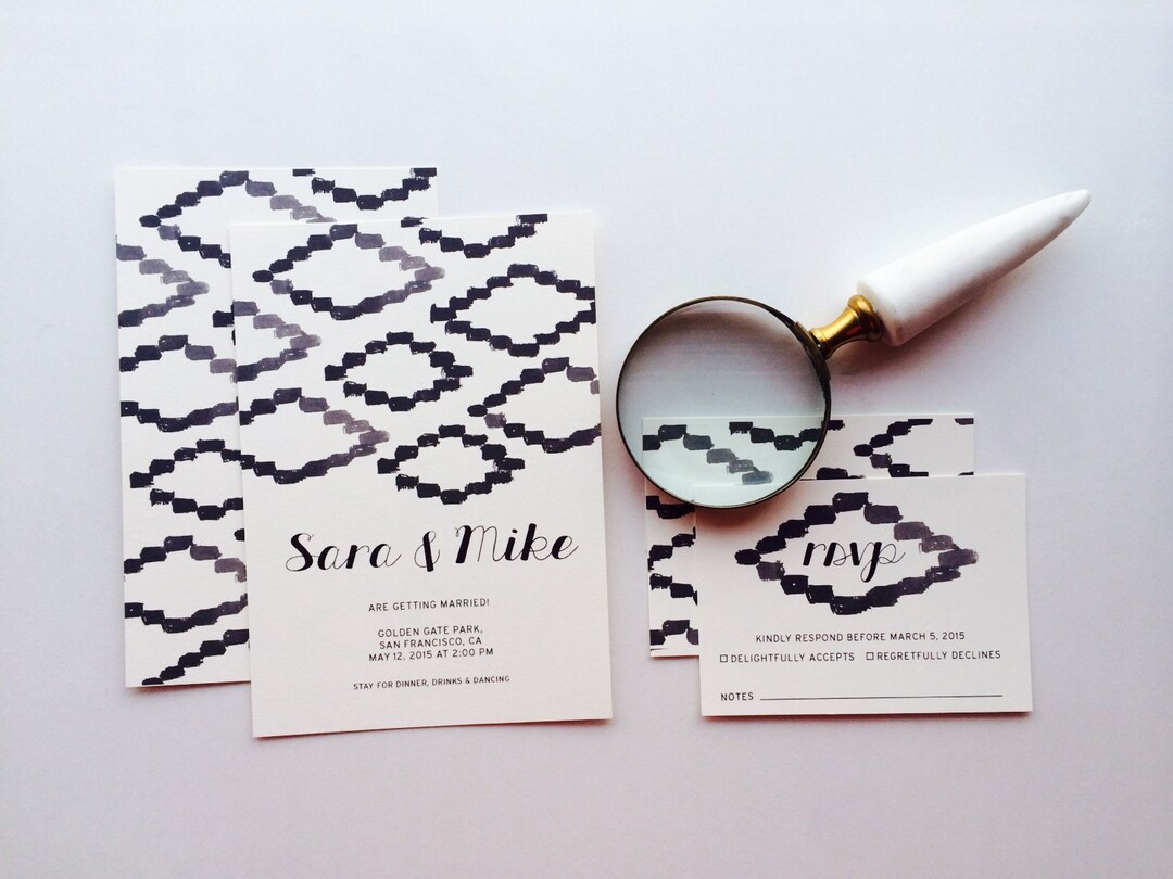 Printable Wedding Invites Art From Africa Wedding Invitations - Etsy