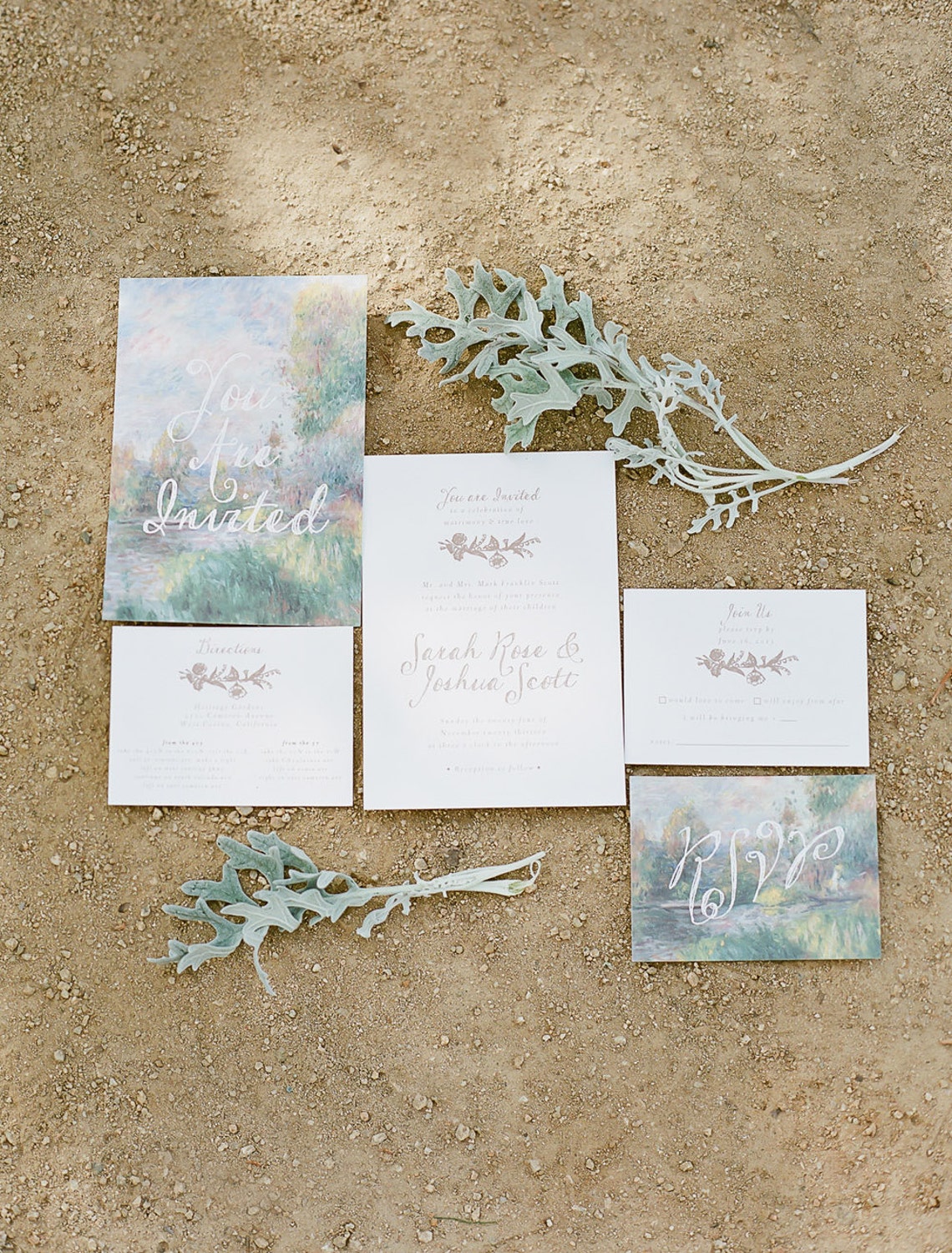 Romantic Poetry Inspired Wedding Invitations - Featured on Style Me ...