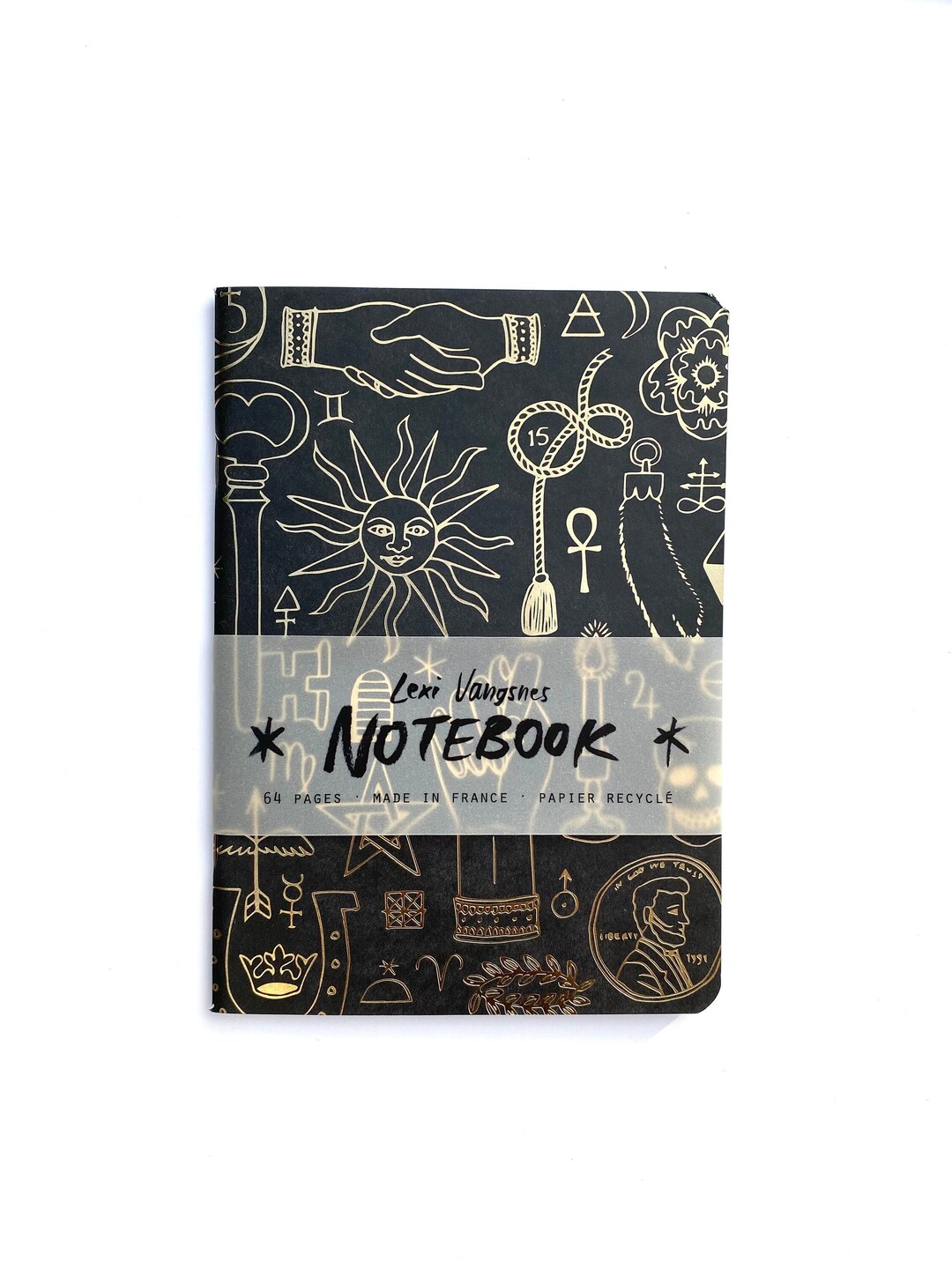 Alchemical Symbols Recycled Paper Notebook Book of Shadows - Etsy