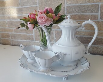 Silver plate tea set | Etsy