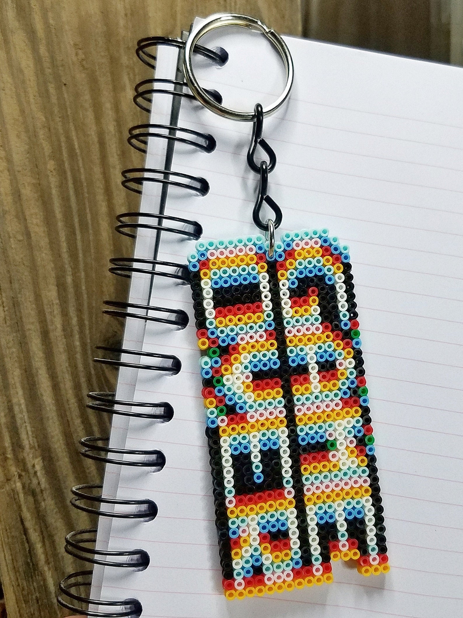 Game Over Fuse Bead Keychain Retro Arcade Game Keyring Vintage - Etsy