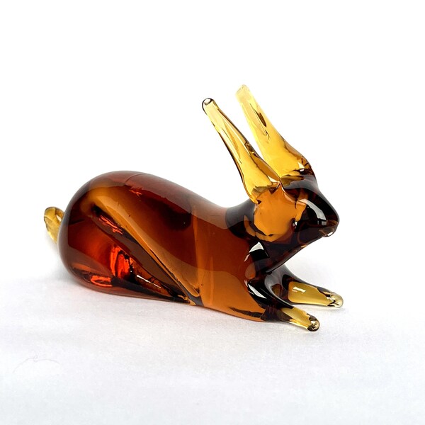 Glass Rabbit - Etsy