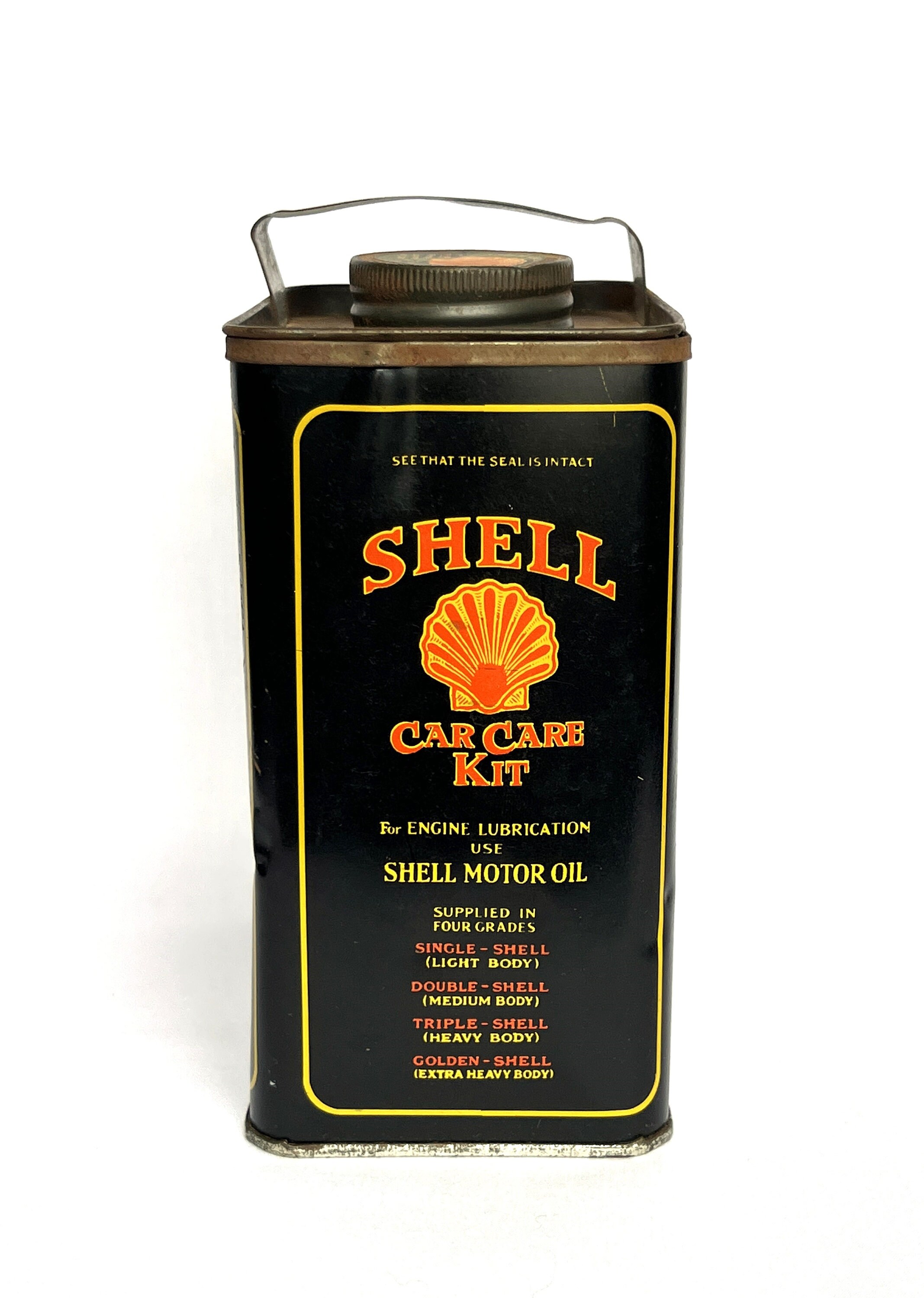 Vintage Shell Car Care Kit Collectors Tin Retro Gas Can Replica Tin - Etsy