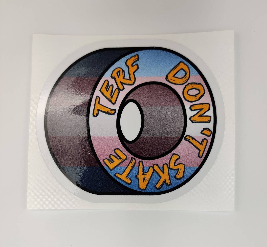 Skateboard Stickers Terf Don't Skate Design Collaboration With Skate ...