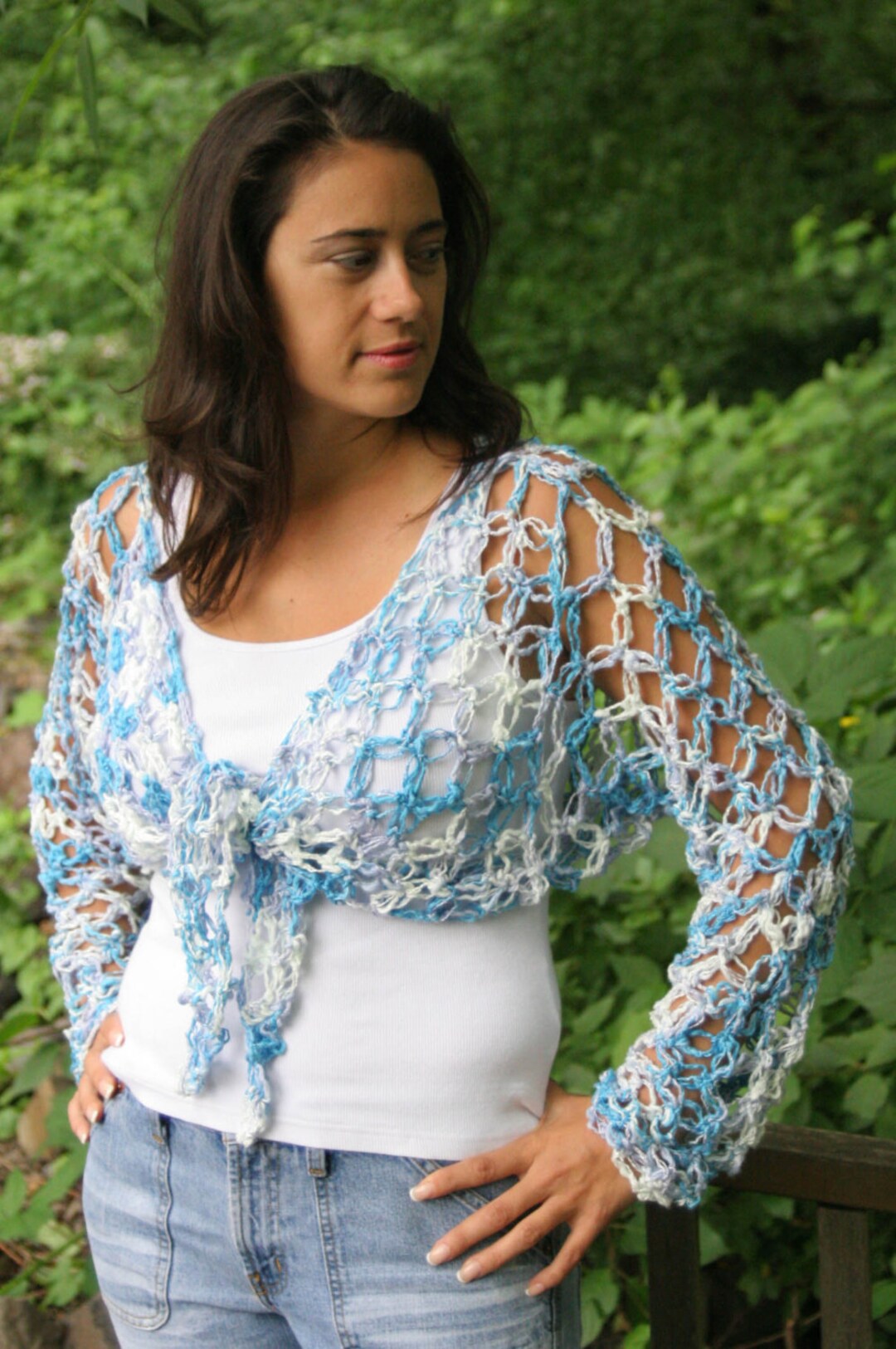 Lover's/solomon's Knot Wrap-tie Cover up Crochet Pattern Instant ...