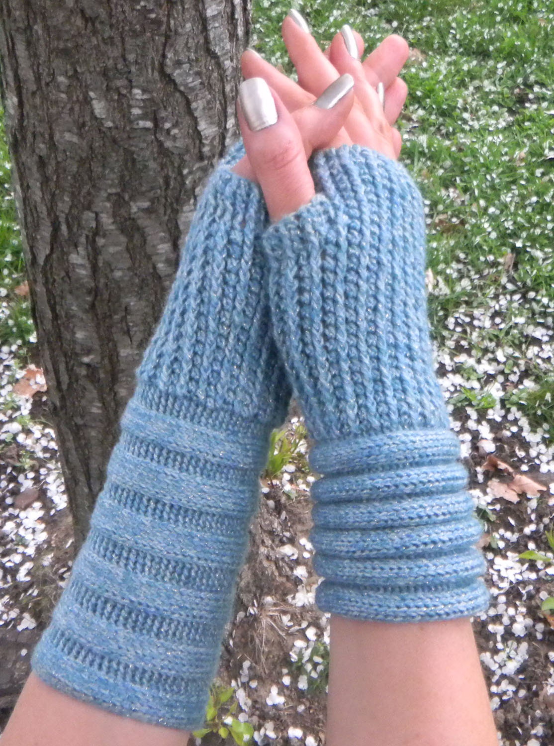 CROCHET PATTERN Bracelet Cuff Fingerless Gloves Instant | Etsy