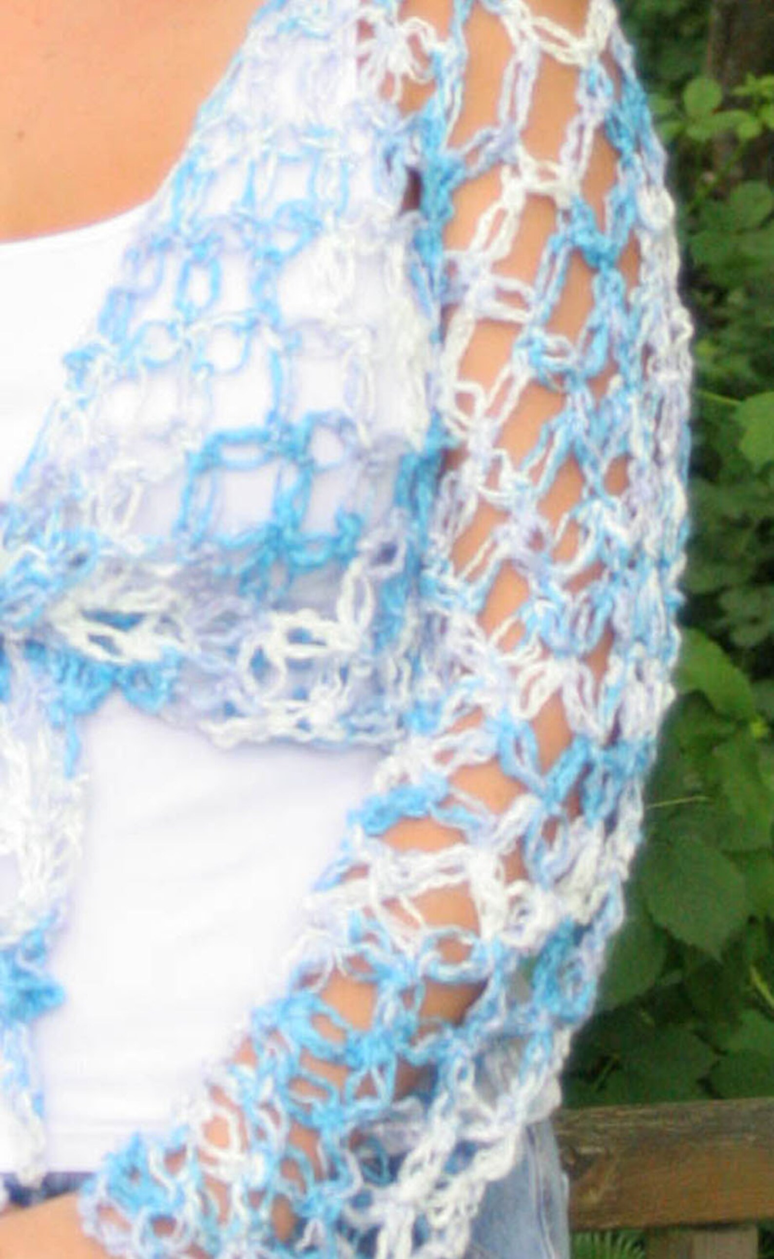 Lover's/solomon's Knot Wrap-tie Cover up Crochet - Etsy