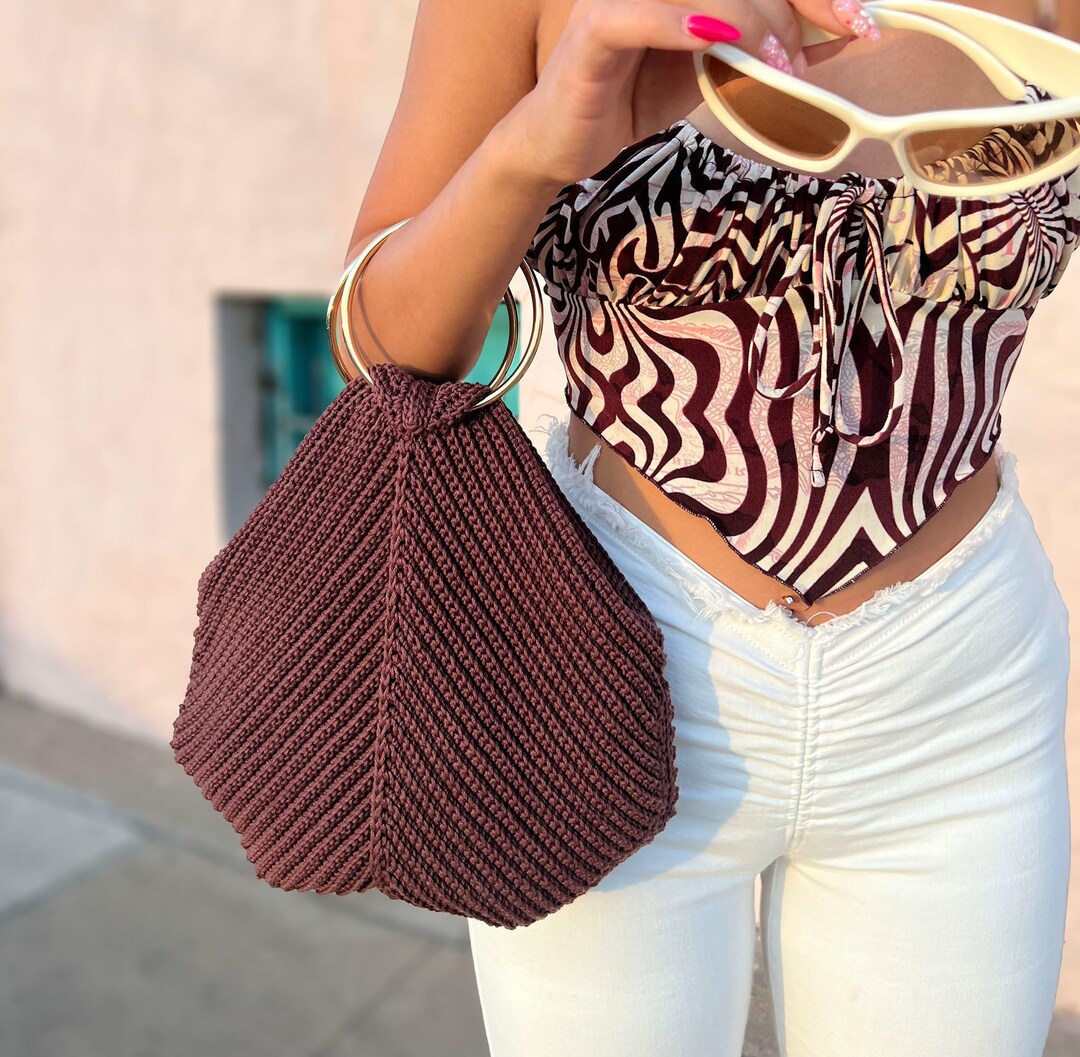 PATRÓN DE GANCHILLO Pulsera Coco Bolso Monedero Descarga Instantánea PDF - Etsy España