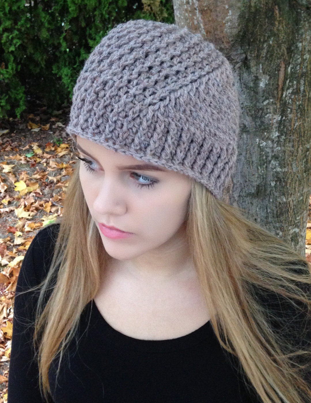 CROCHET PATTERN Riley Beanie Hat (baby, Toddler, Child, Women & Men ...