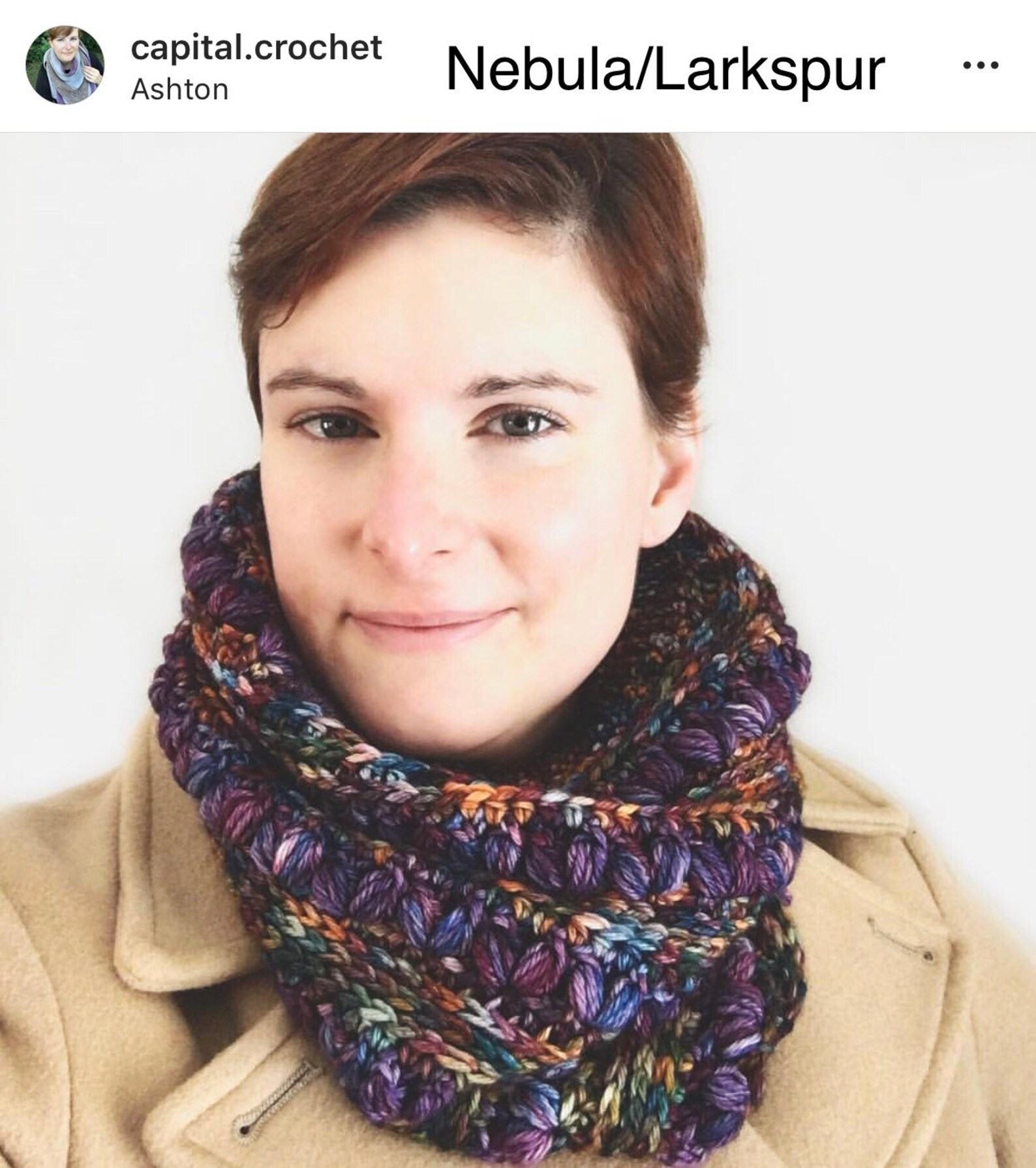 Crochet Pattern// the Cosmic Cowl | Etsy