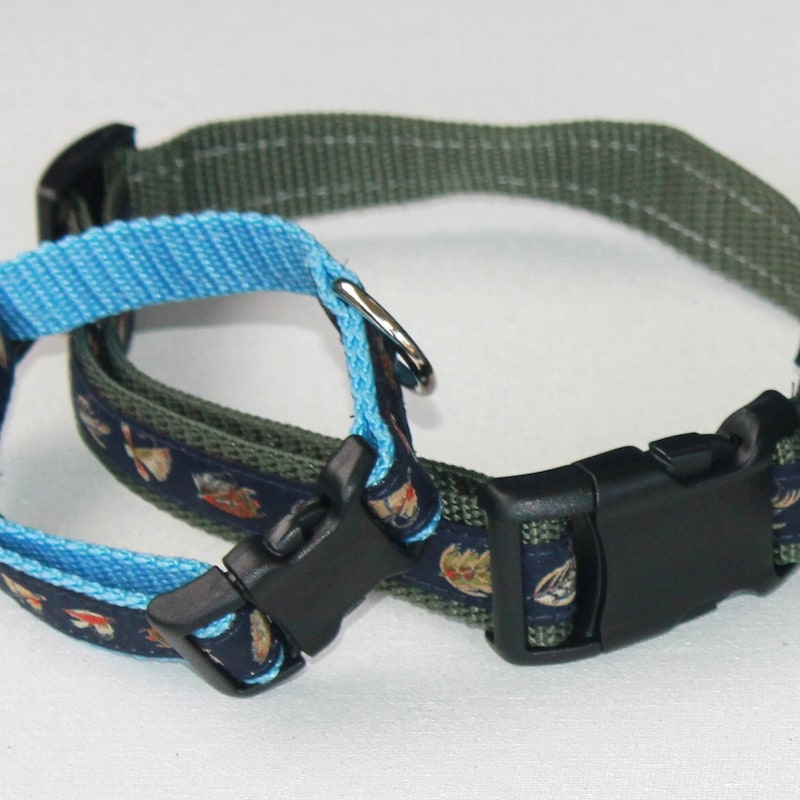 Fishing Dog Collar - Etsy
