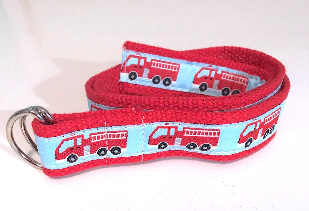 FIRE TRUCK Belt for Children/toddler- Adjustable - Etsy