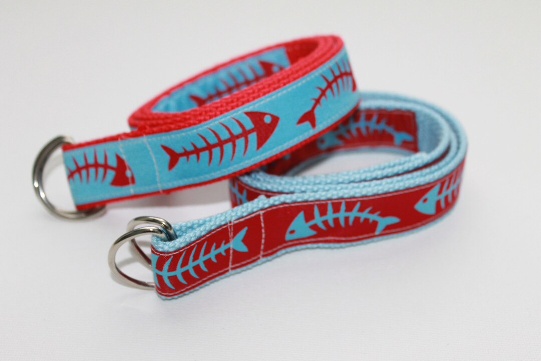 Bonefish Belt for Kids and Adults, Preppy Fish Belt, Red and Blue Belts ...