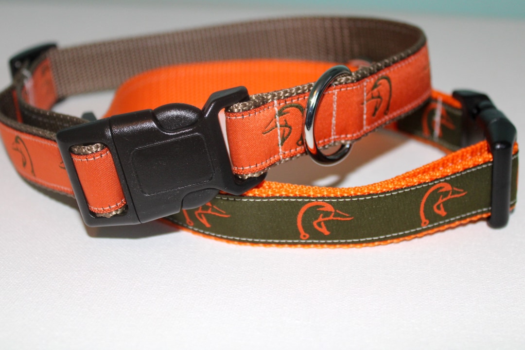 Duck & Deer Dog Collar: Hunting Outdoor Nylon Collar - Etsy