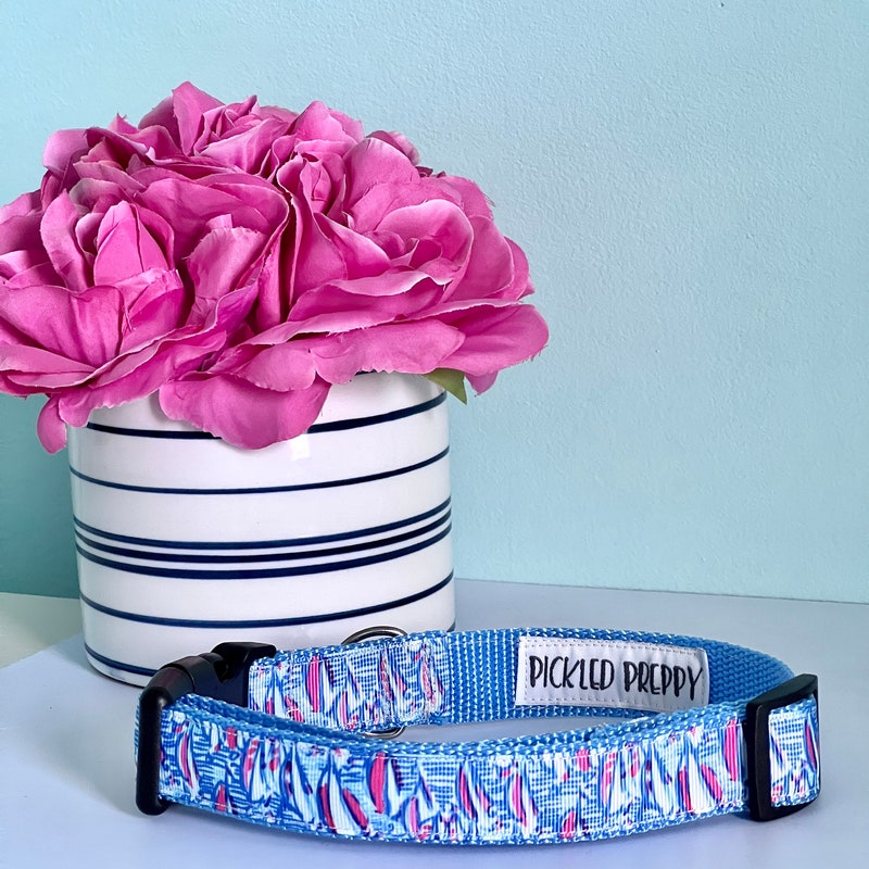 Preppy Dog Collar - Etsy