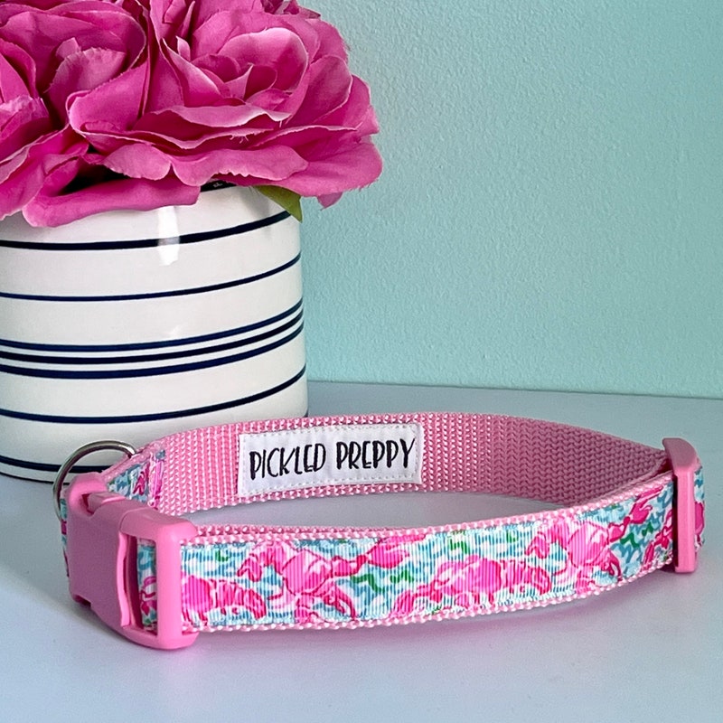 Preppy Dog Collar - Etsy