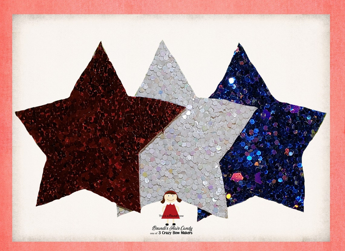 Triple star snap clip template SVG and printable PDF | Etsy
