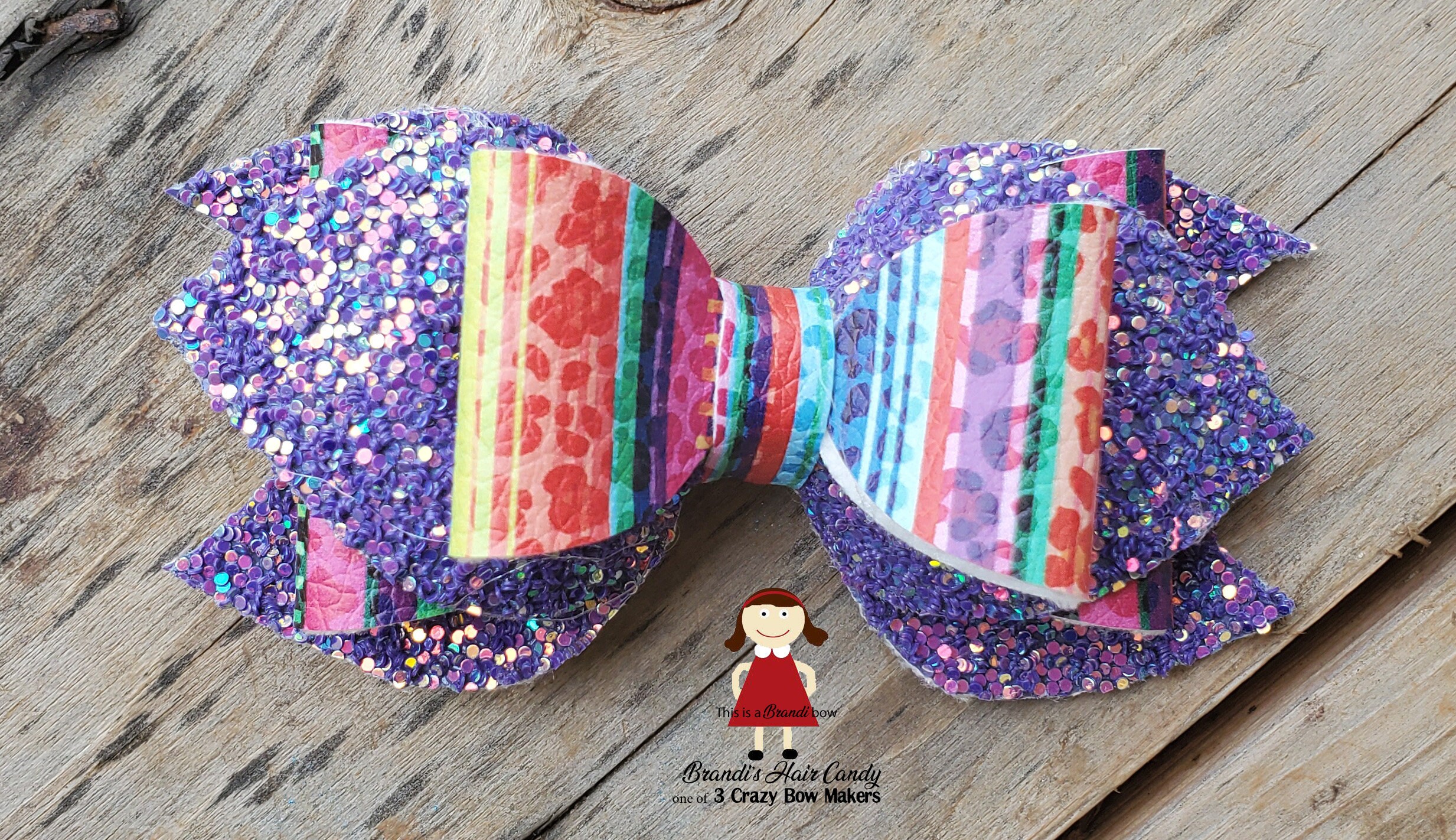 Funky Stacked Faux Leather Bow Template SVG, DXF, and Printable PDF - Etsy