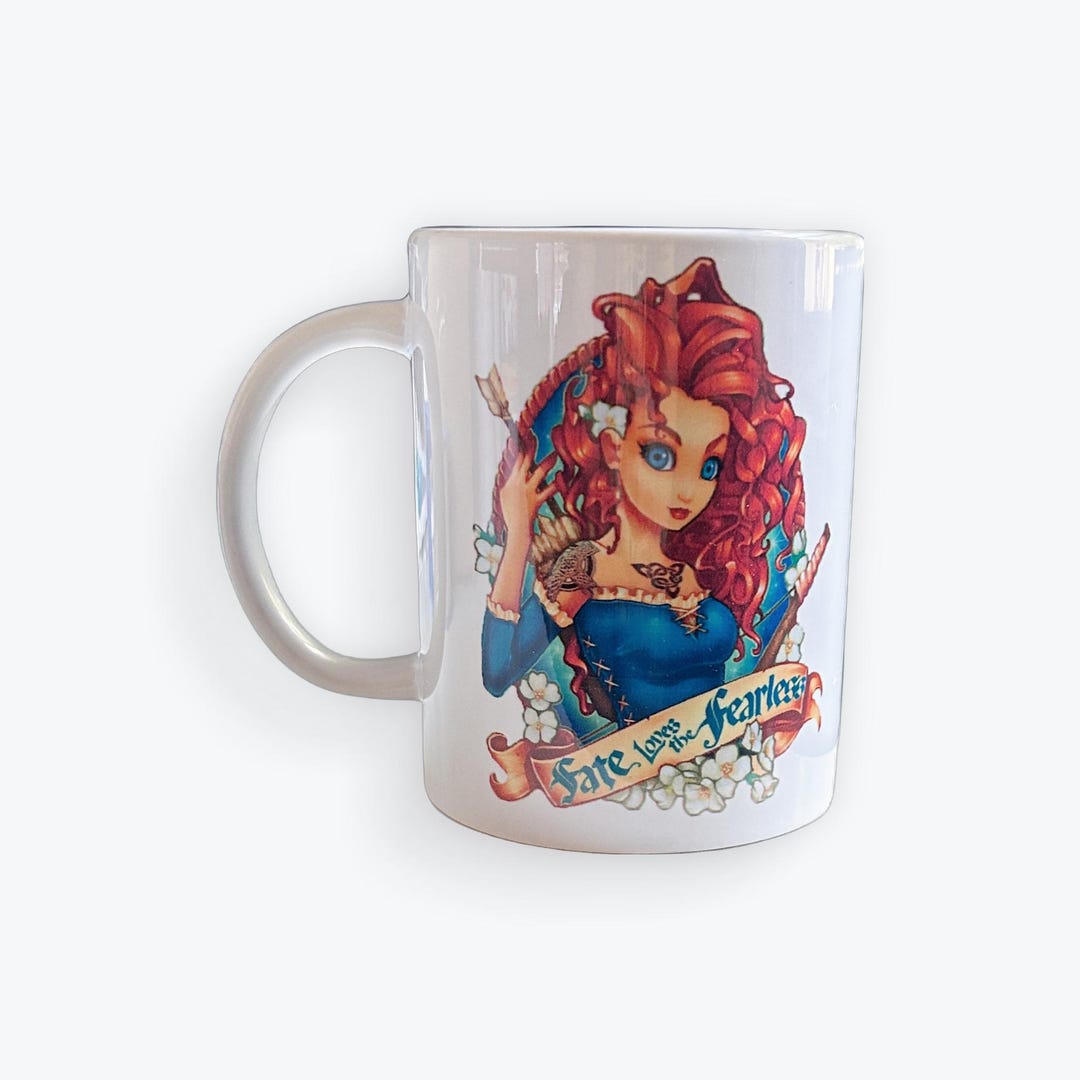 Merida/ Pin Up/ Magic Kingdom/15 Oz. Custom Mug / - Etsy