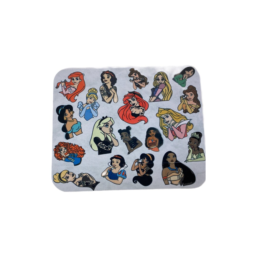Goth Princesses/ Disney Mouse Pad - Etsy