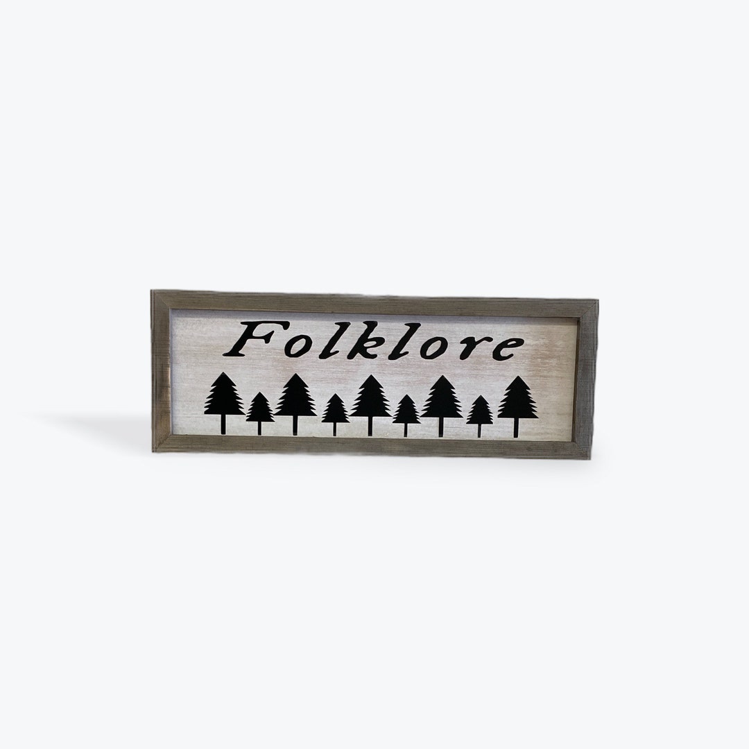 Folklore/taylor Swift Wooden Sign - Etsy