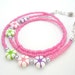Kids Eyeglass Strap, Children Pink Glasses Chain Kids Eye Glass Lanyard ...