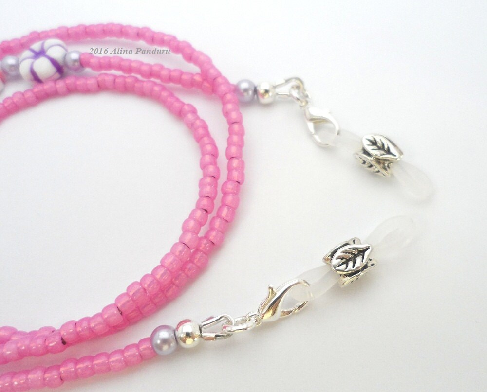 Kids Eyeglass Strap Children Pink Glasses Chain Kids Eye - Etsy