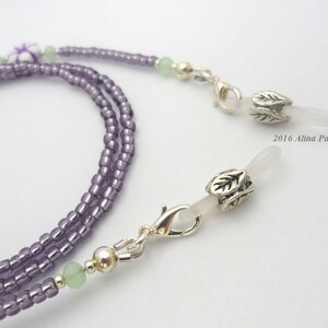 Kids Eyeglass Strap, Children Purple Glasses Chain for Kids, Eye Glass ...
