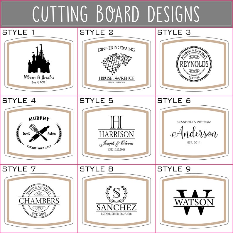 Personalized Walnut Cutting Board – Engraved Wood, Wedding Gift - Etsy