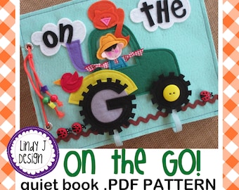 Quiet Book Pattern - Etsy
