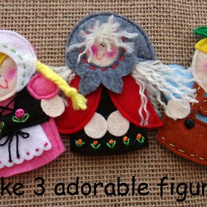 FAIRY Tale MATCHBOX Cottage #3 Hansel Gretel Felt PDF Pattern Hansel ...