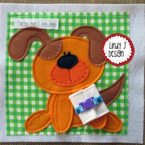 Toy DOCTOR Felt Quiet BOOK PDF Pattern Pretend Play Activity Busy Book ...