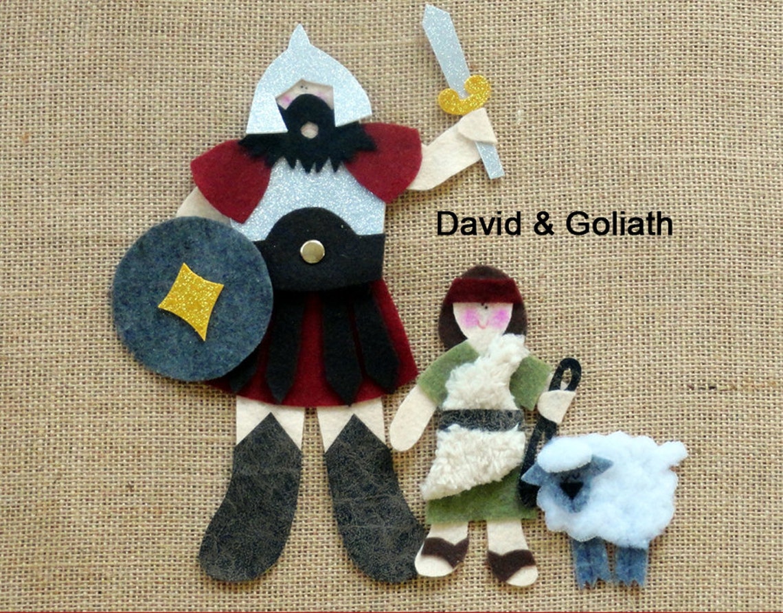 5 BIBLE Stories for Flannel/felt Board .pdf Pattern BUNDLE 33% OFF ...