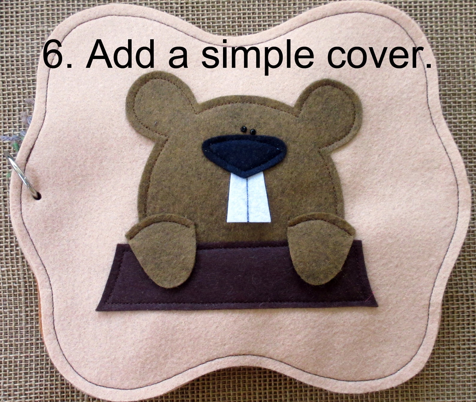 ZOO Fun #2 DESERT Quiet Book PDF Pattern, Landscape With 3D Pieces ...