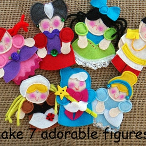 Fairy Tale MATCHBOX Cottage 4 CINDERELLA Felt Playset PDF Cinderella ...