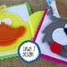 Little Pages Set 3 FELT ACTIVITY Cards Baby Quiet Book PDF Pattern ...