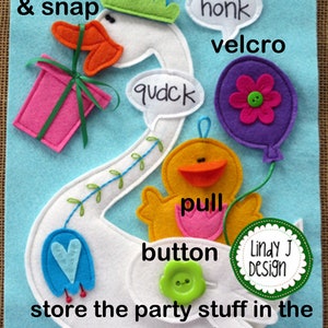 Quiet BOOK PDF Pattern ANIMAL Sounds Felt Activity Book Instructions ...