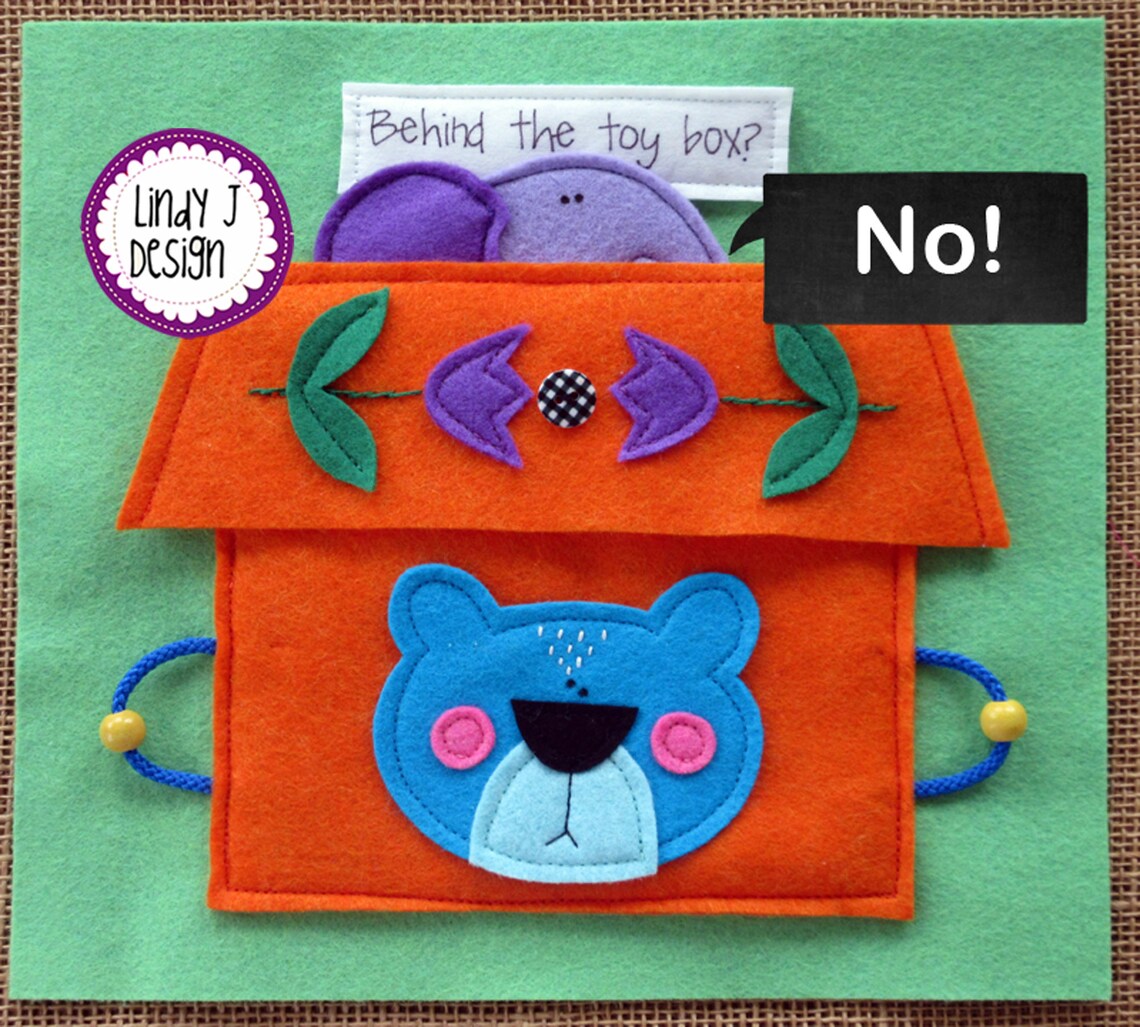 QUIET BOOK PDF Pattern Quiet Book Instructions Learning Position Words ...